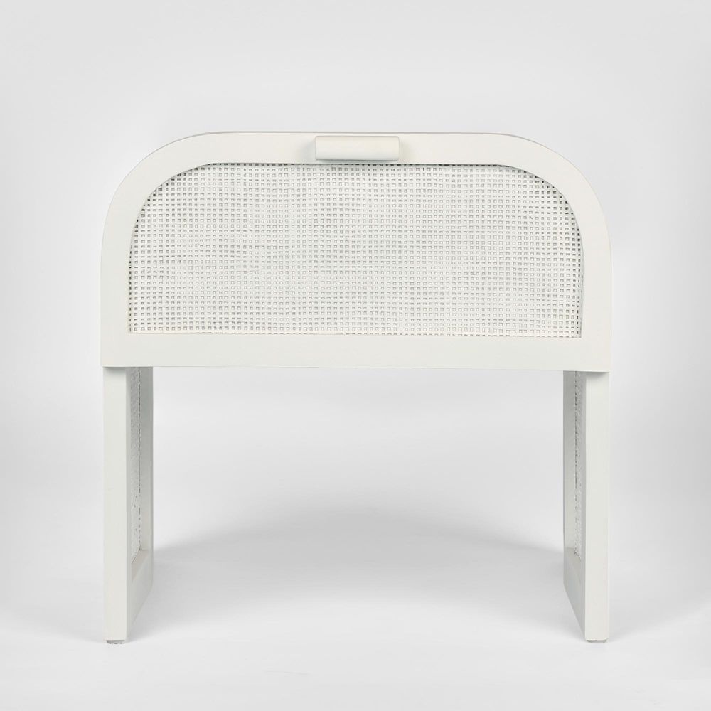 Grace Bedside Table Chalk | Planet Linen