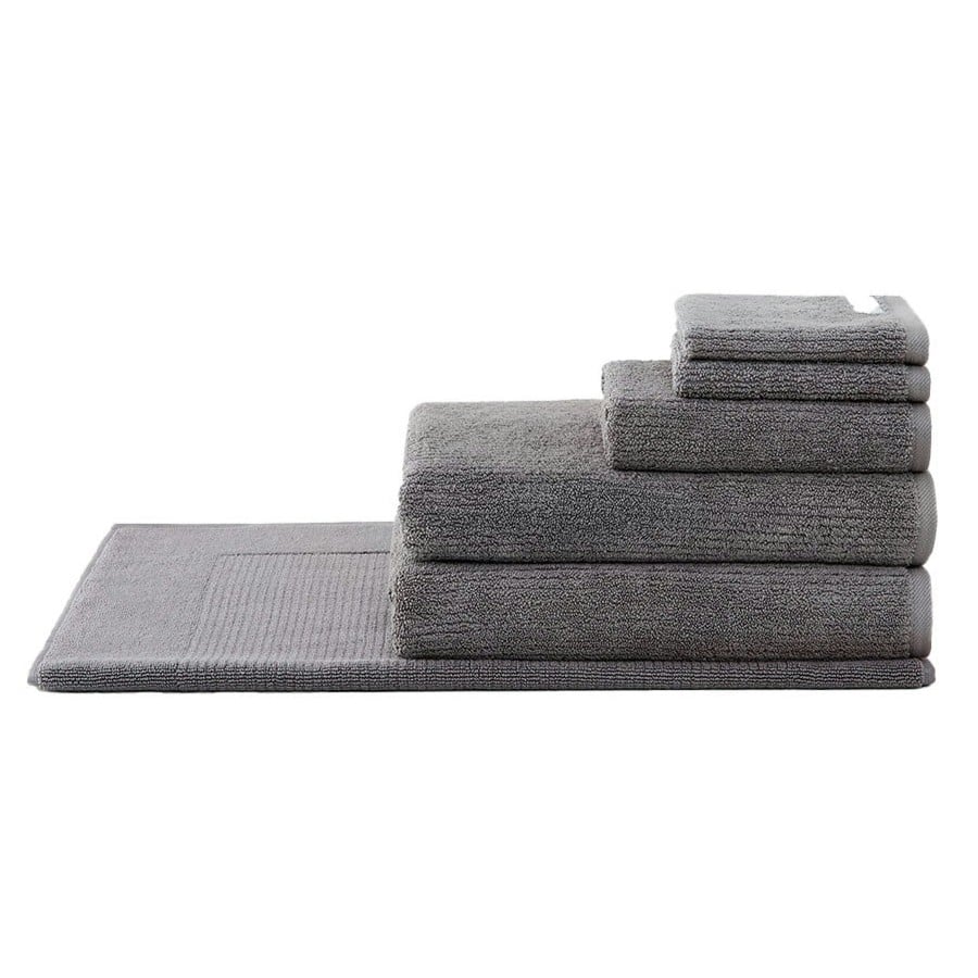 Living Textures Trenton 6 PIECE TOWEL PACK by Sheridan GRANITE | Planet ...