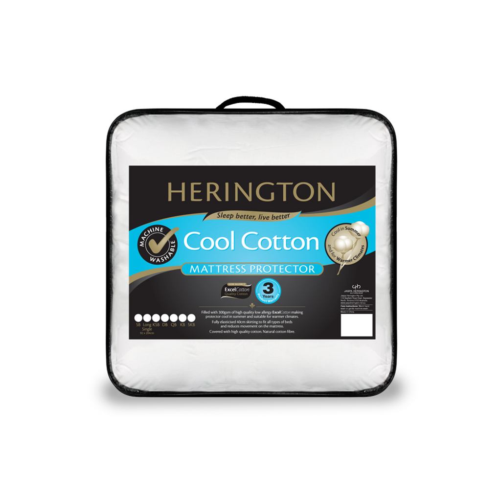 Jaspa Herington Cool Cotton Mattress Protector – Planet Linen