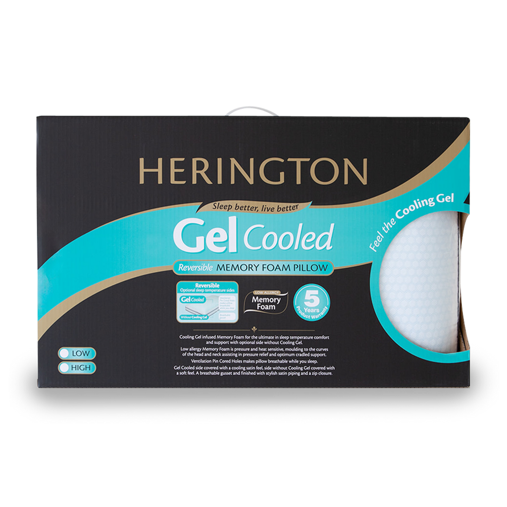 Jaspa Herington Gel Cooled Memory Foam Pillow – Planet Linen