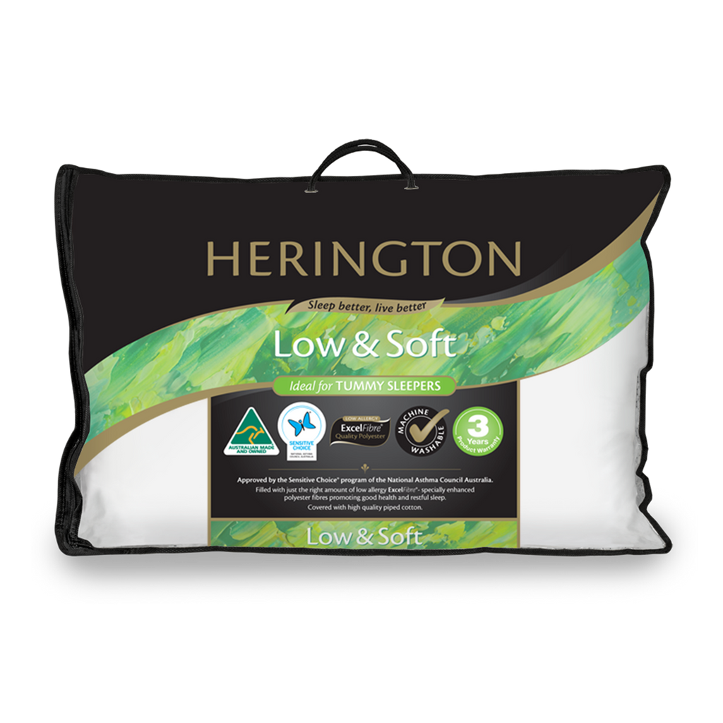 Jaspa Herington Low & Soft Non Gusseted Pillow – Planet Linen