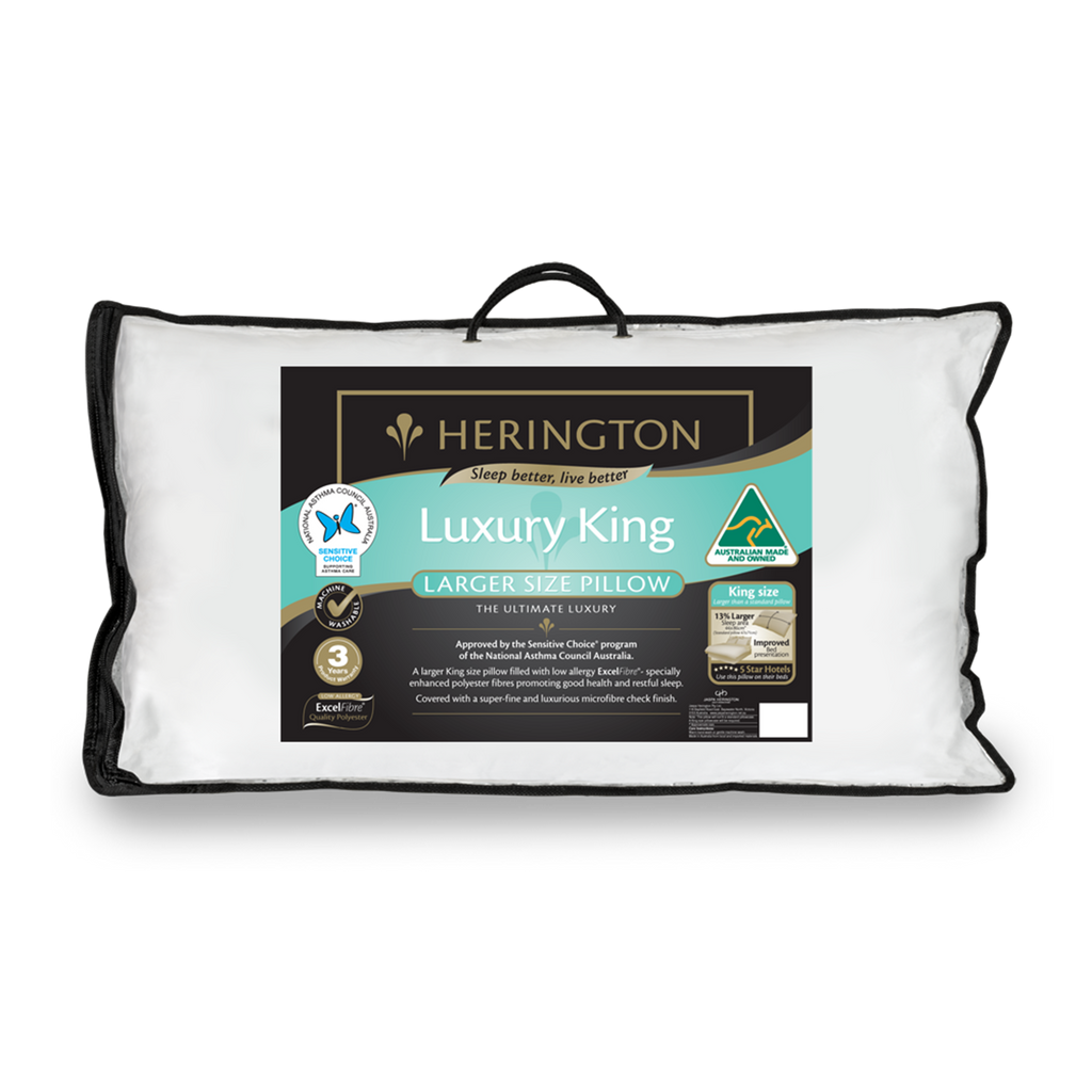 Jaspa Herington Luxury King Size Pillow | Planet Linen