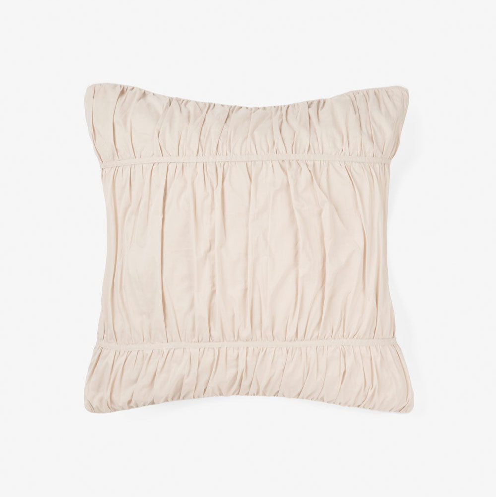 Layla Natural European Pillowcase by Linen House | Planet Linen