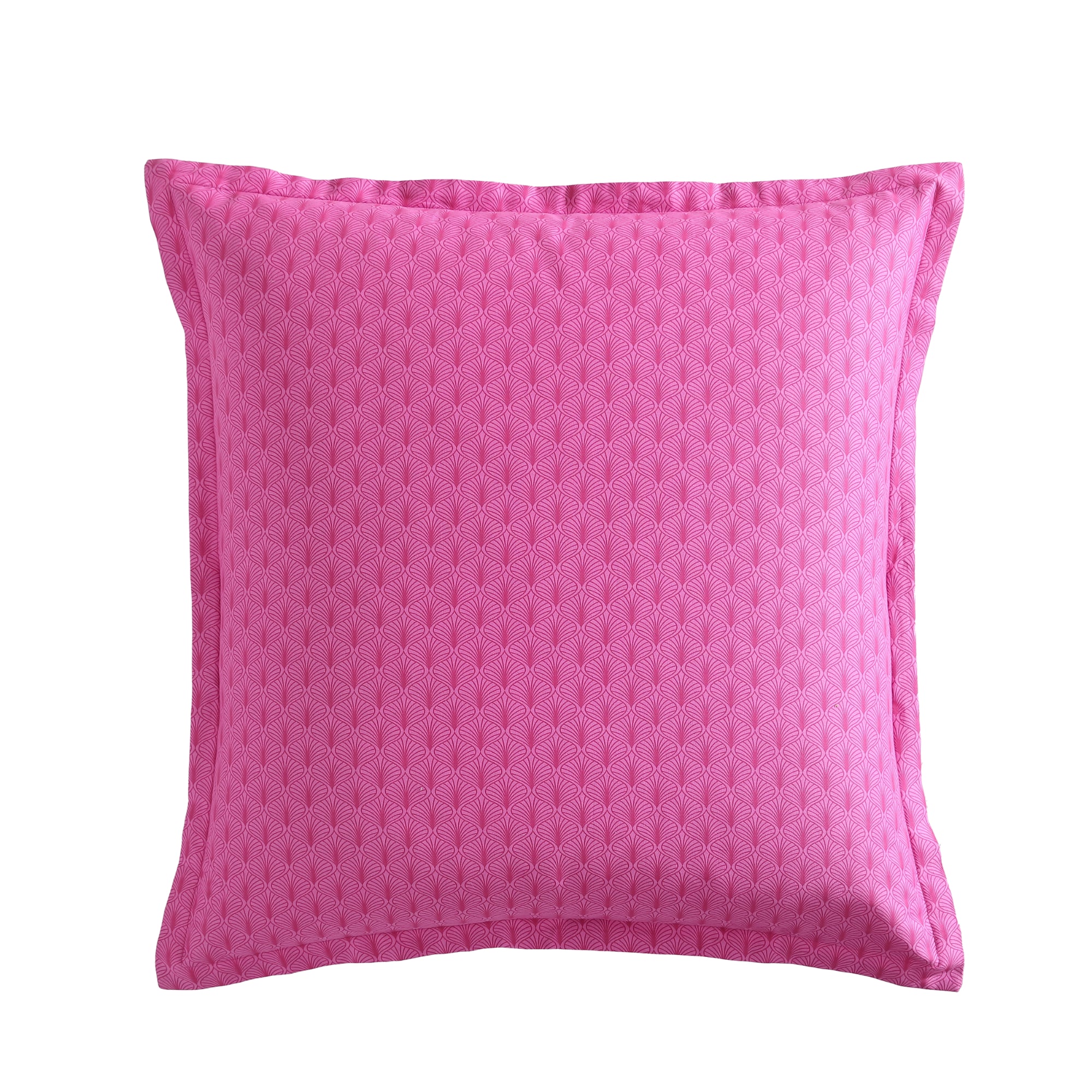 Inner Sanctum Pink European Pillowcase by Logan and Mason | Planet Linen