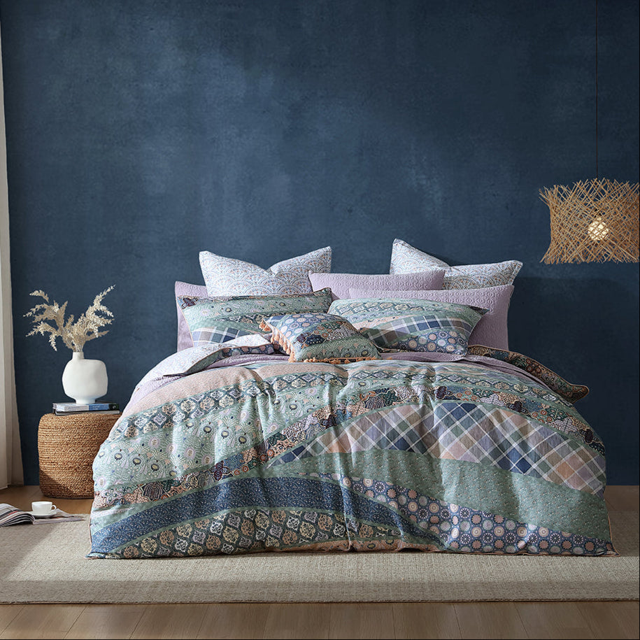 Ophelia Quilt Cover Set by Logan and Mason | Planet Linen