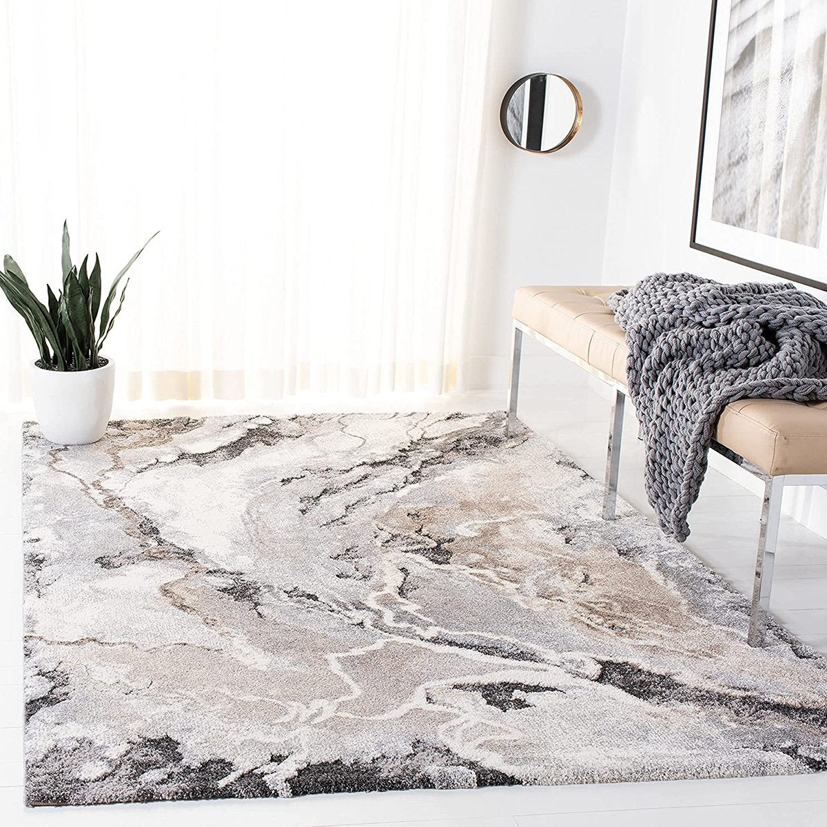 Mineral 222 Natural Rug by Rug Culture | Planet Linen