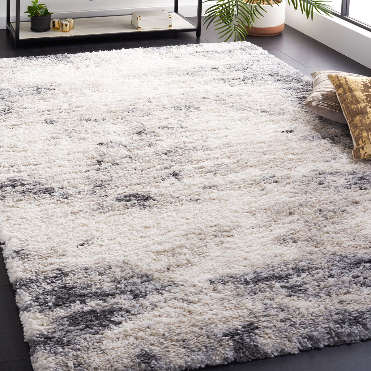 Moonlight Opal Steel Rug by Rug Culture | Planet Linen