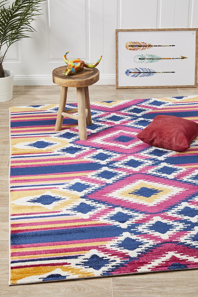 Zanzibar 766 Rug (Multi) by Rug Culture | Planet Linen