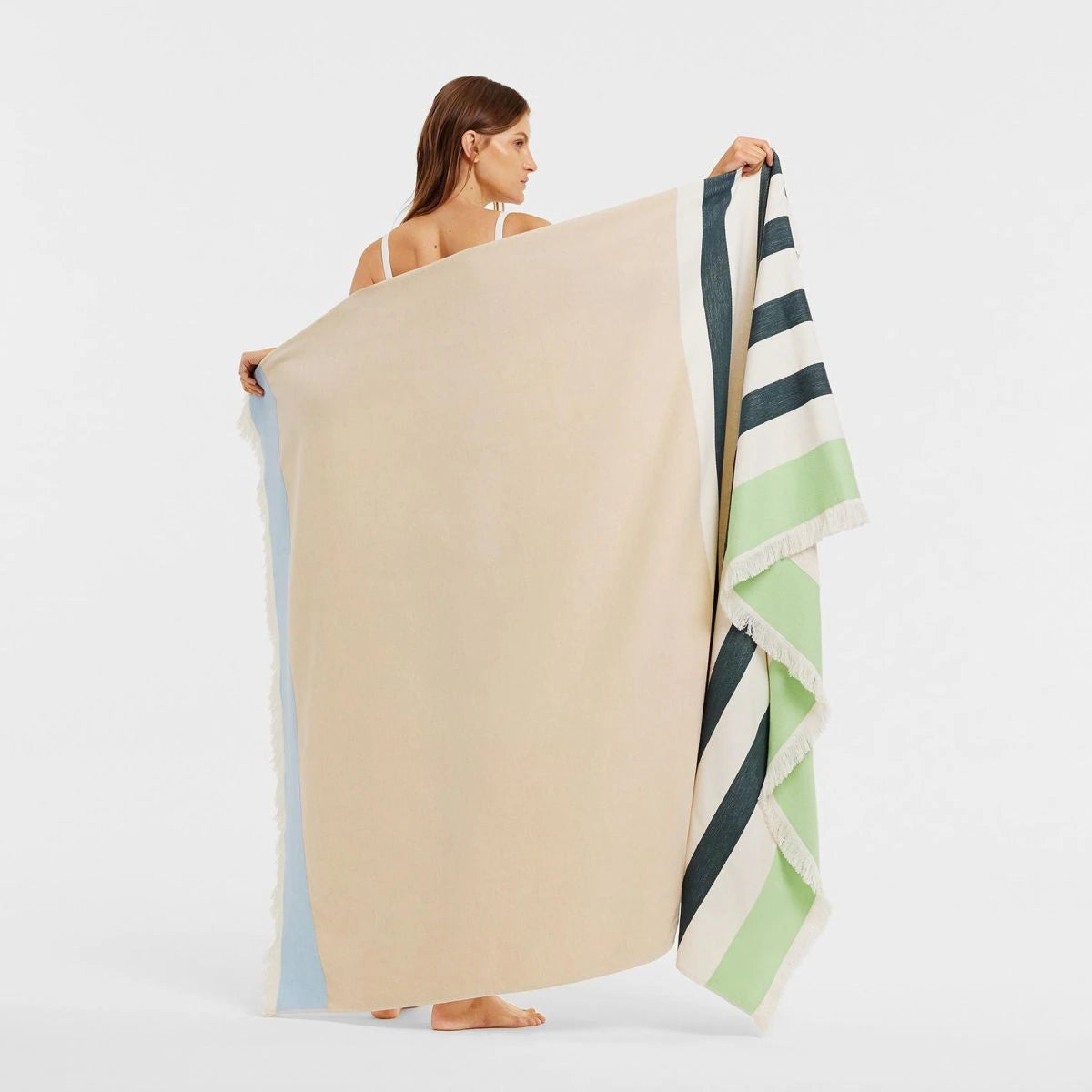 Oceanica Multi Beach Throw by Sheridan | Planet Linen