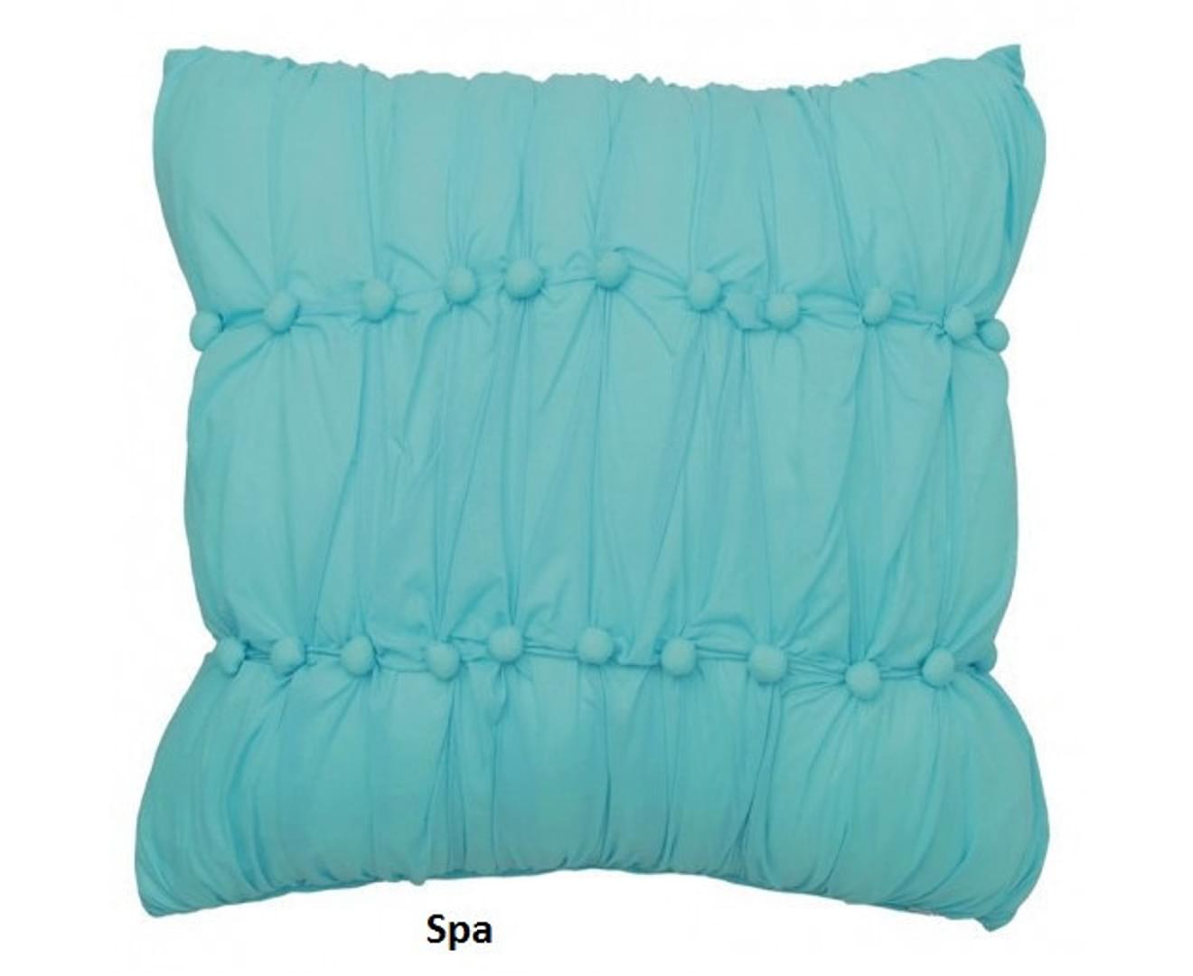 Kokomo Spa Square Filled Cushion by Logan and Mason | Planet Linen