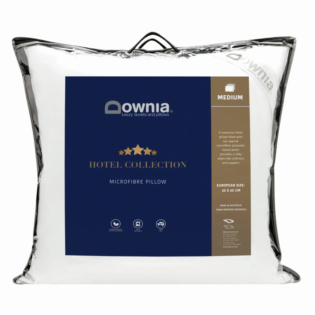 HOTEL COLLECTION Microfibre blend EUROPEAN PILLOW by Downia | Planet Linen