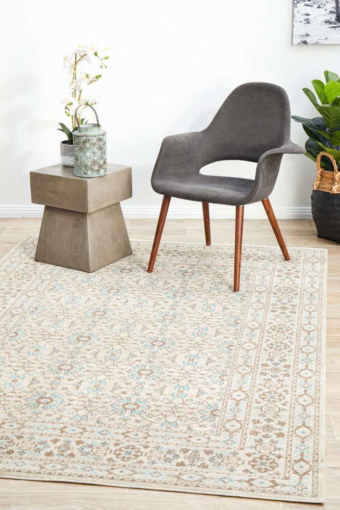 Eternal 911 Rug (Bone) by Rug Culture | Planet Linen