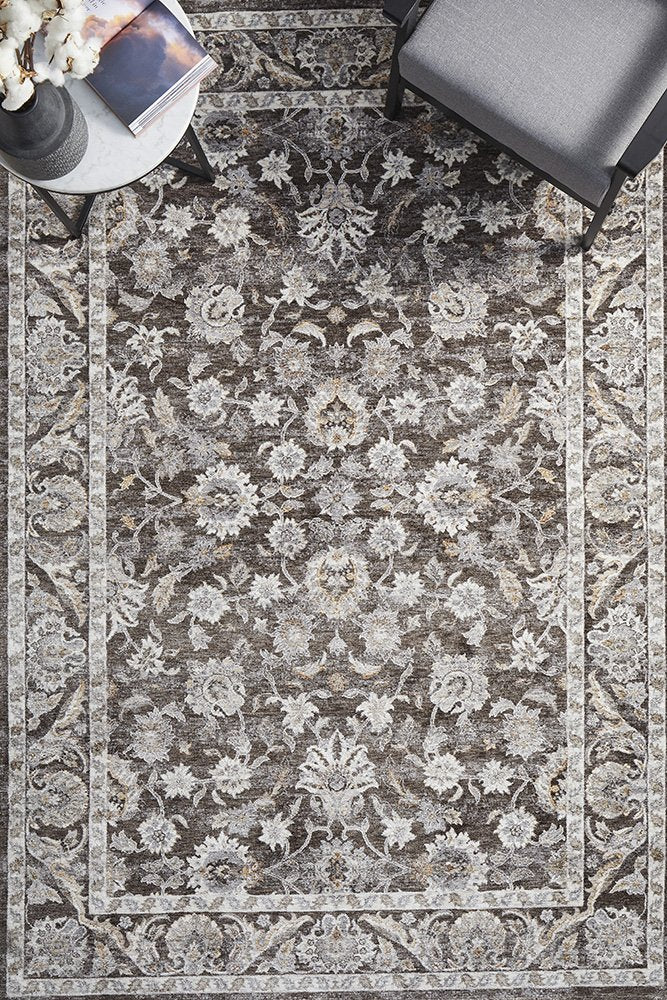 Jaipur 66 Rug (Grey) by Rug Culture | Planet Linen