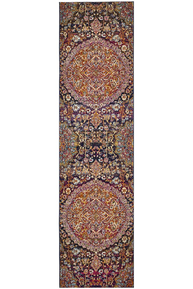 Museum 867 Runner Rug (Multi) by Rug Culture | Planet Linen