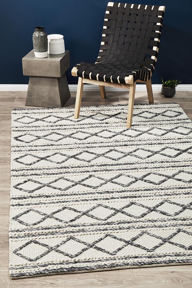 Studio 326 Rug (White) by Rug Culture | Planet Linen