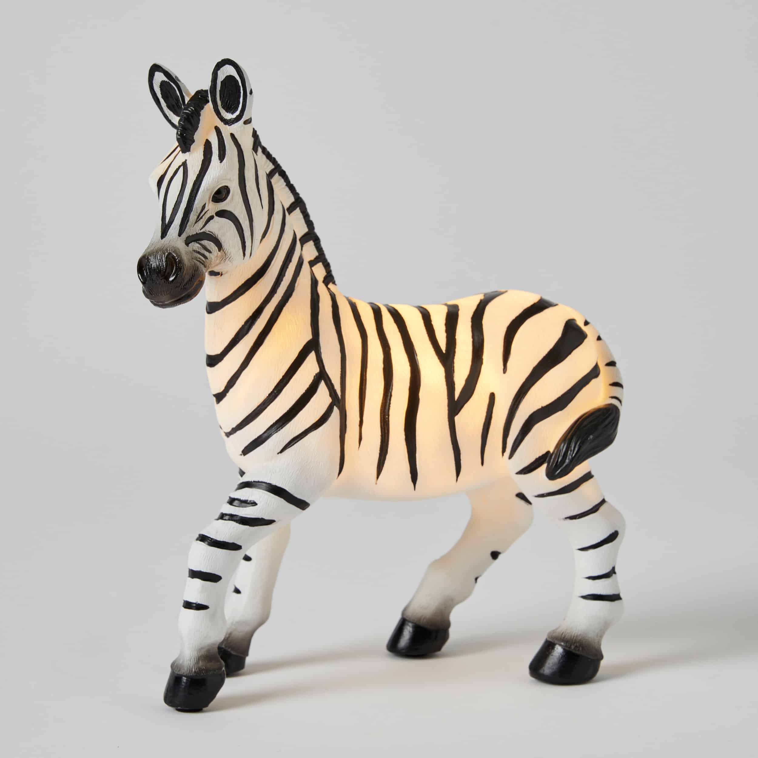 Kids Lamp Night Light-Zebra by Jiggle & Giggle | Planet Linen