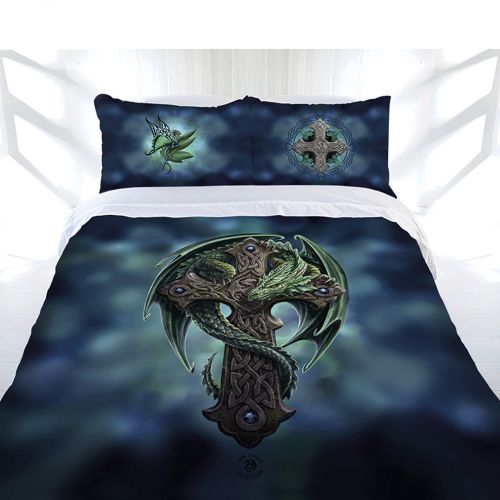 Woodland Guardian Quilt Cover Set by Anne Stokes – Planet Linen