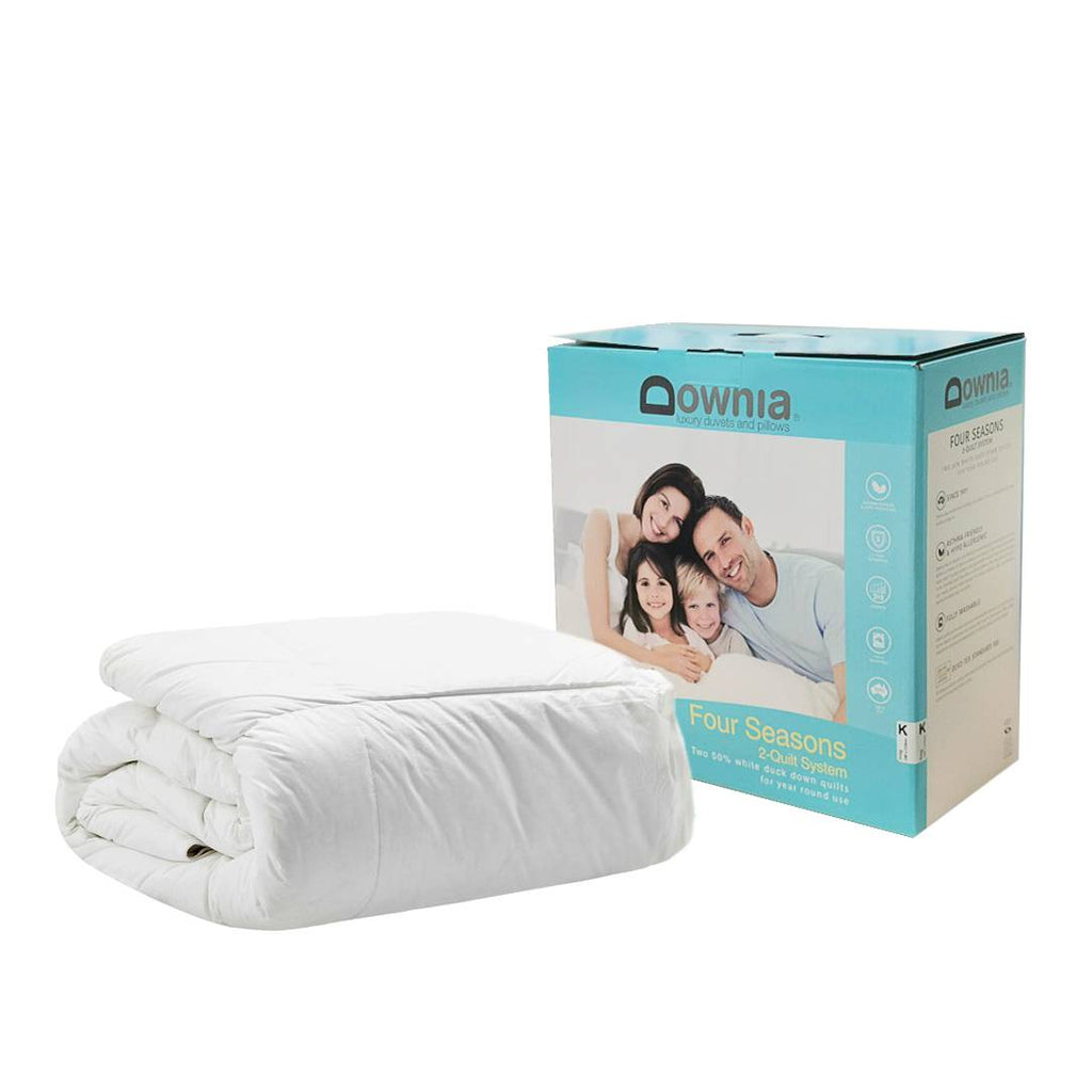 Downia Four Seasons 50% Duck Down & Feather Quilt – Planet Linen