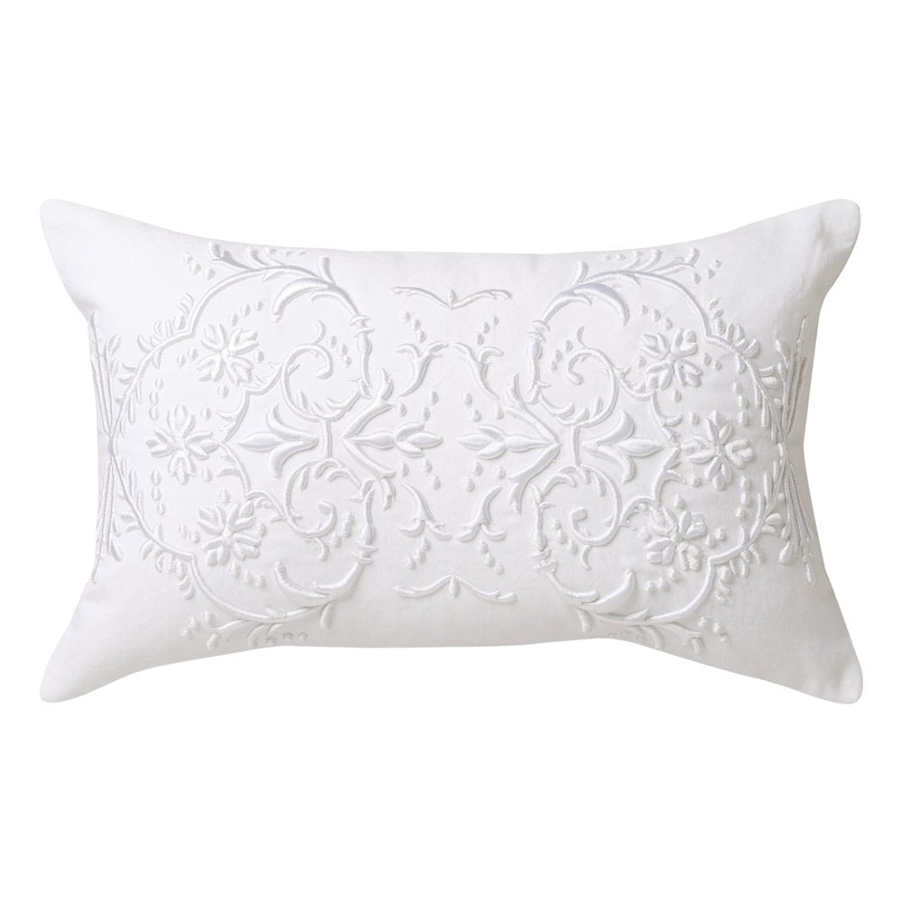 Hastings White Filled Decorator Cushion by Private Collection | Planet ...