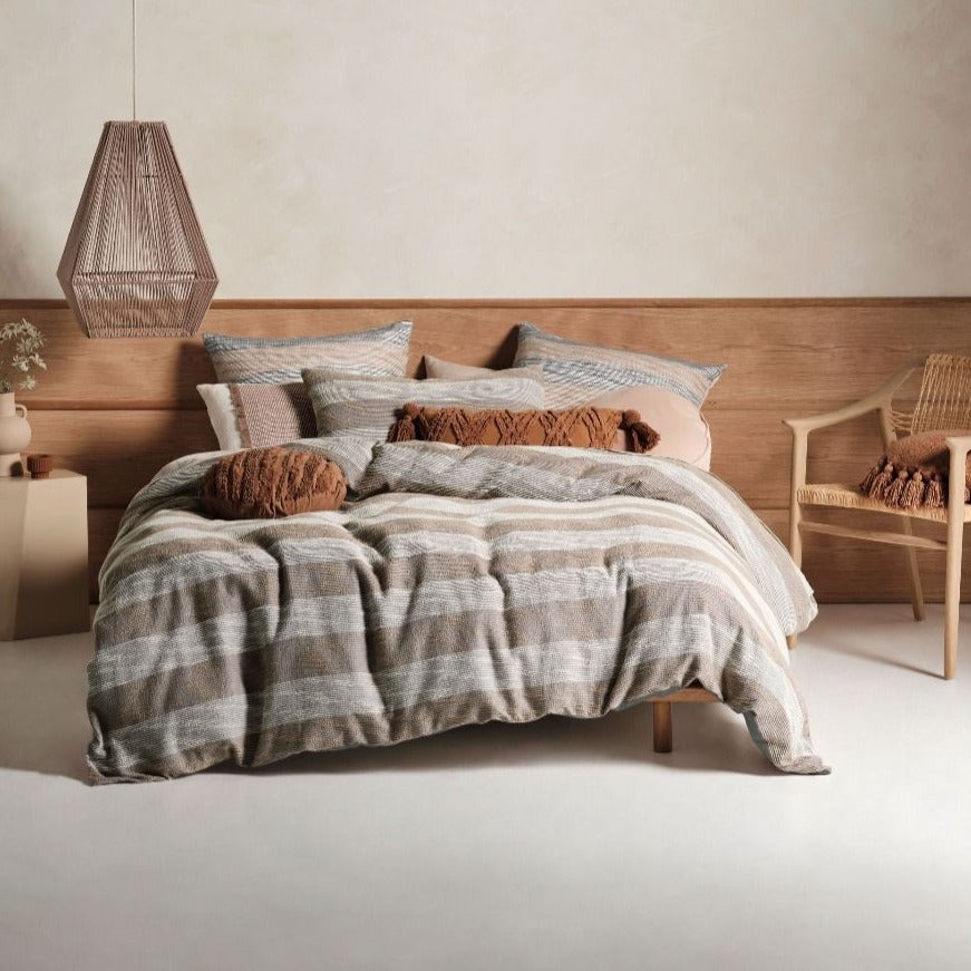 Oceania Storm Quilt Cover Set by Linen House | Planet Linen