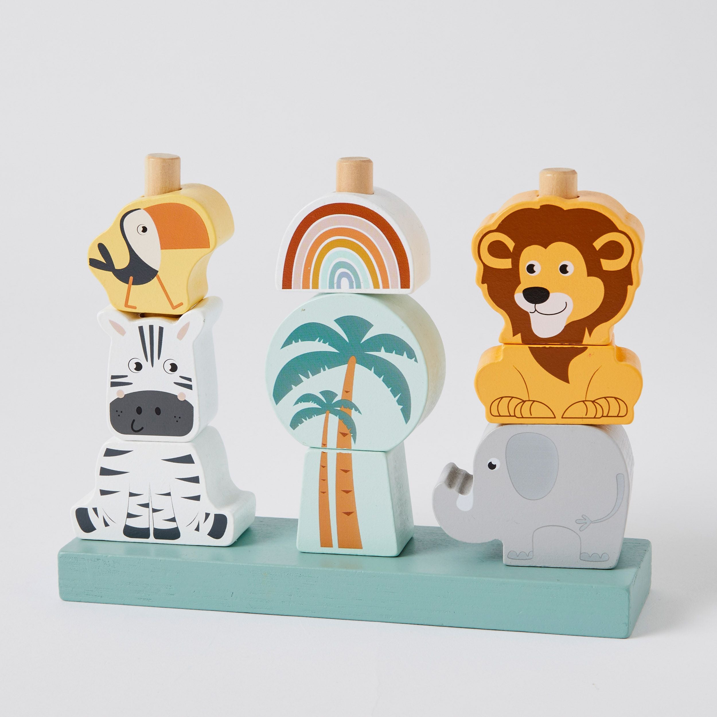 Stacking Animal Puzzle by Zookabee | Planet Linen